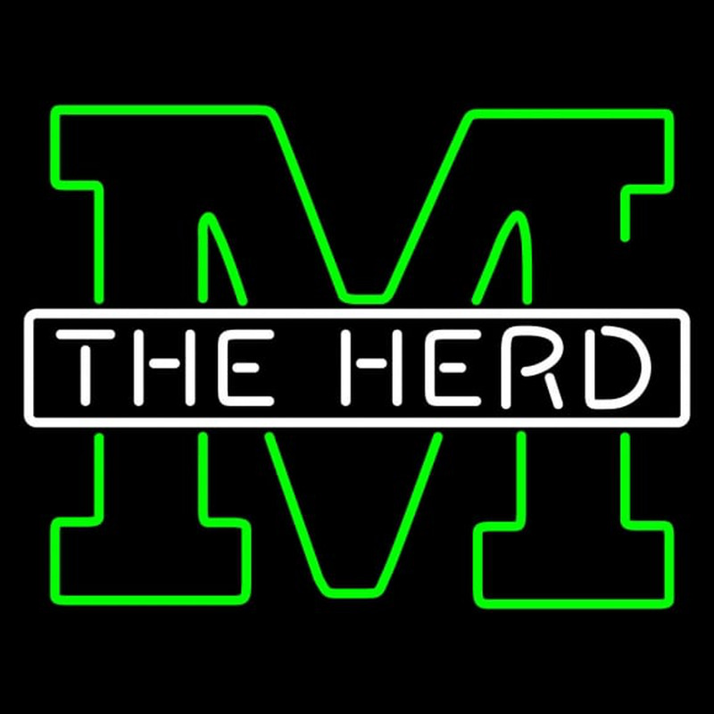 Custom Marshall Thundering Herd Alternate Logo NCAA Neon Sign Neon Sign ... Custom Marshall Thundering Herd Alternate Logo NCAA Neon Sign Neon Sign ...